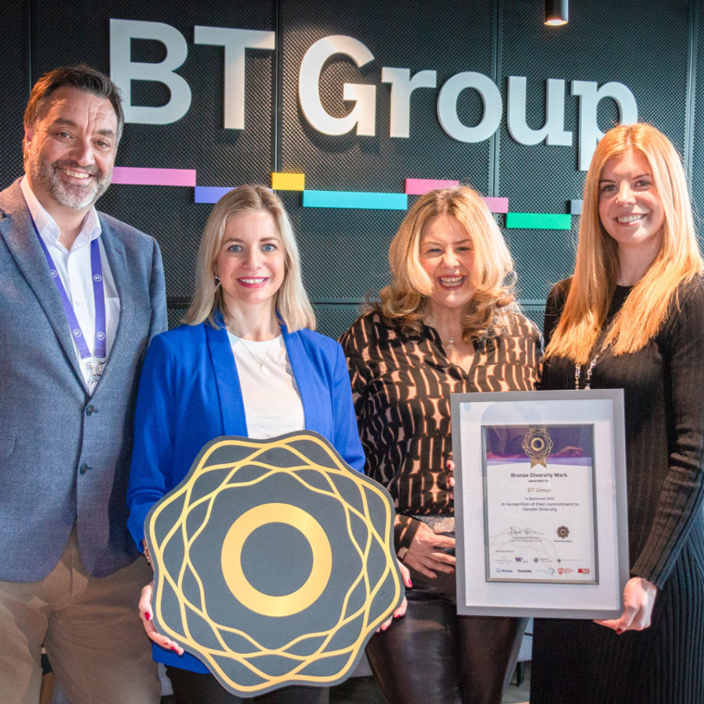 BT Group NI achieve Bronze Diversity Mark Accreditation - Diversity Mark