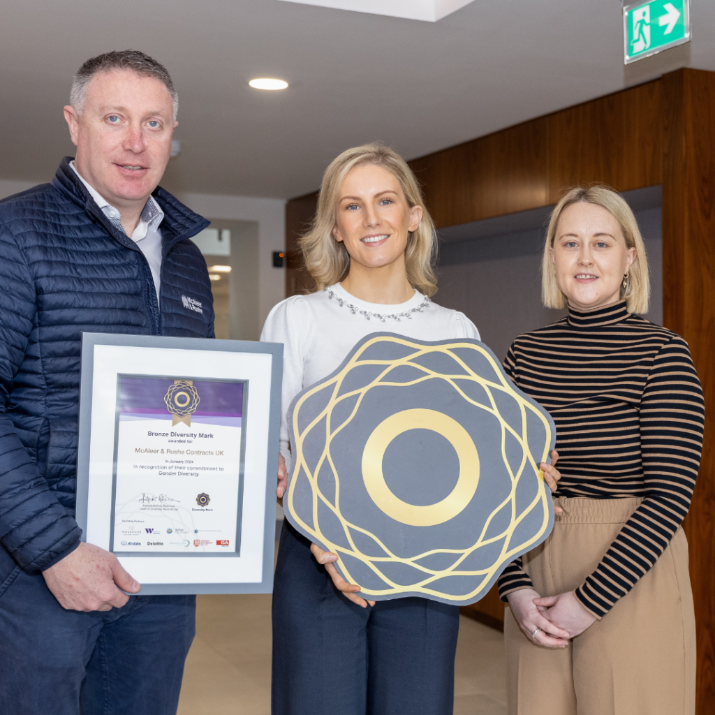 McAleer & Rushe Awarded Bronze Diversity Mark Accreditation - Diversity ...